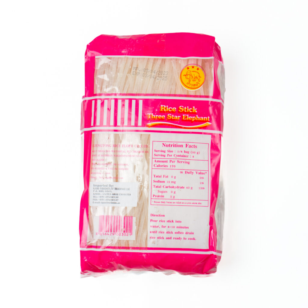 Rice Stick Noodle 3mm – Japanese Foodstuff / Food Product Supplier in ...